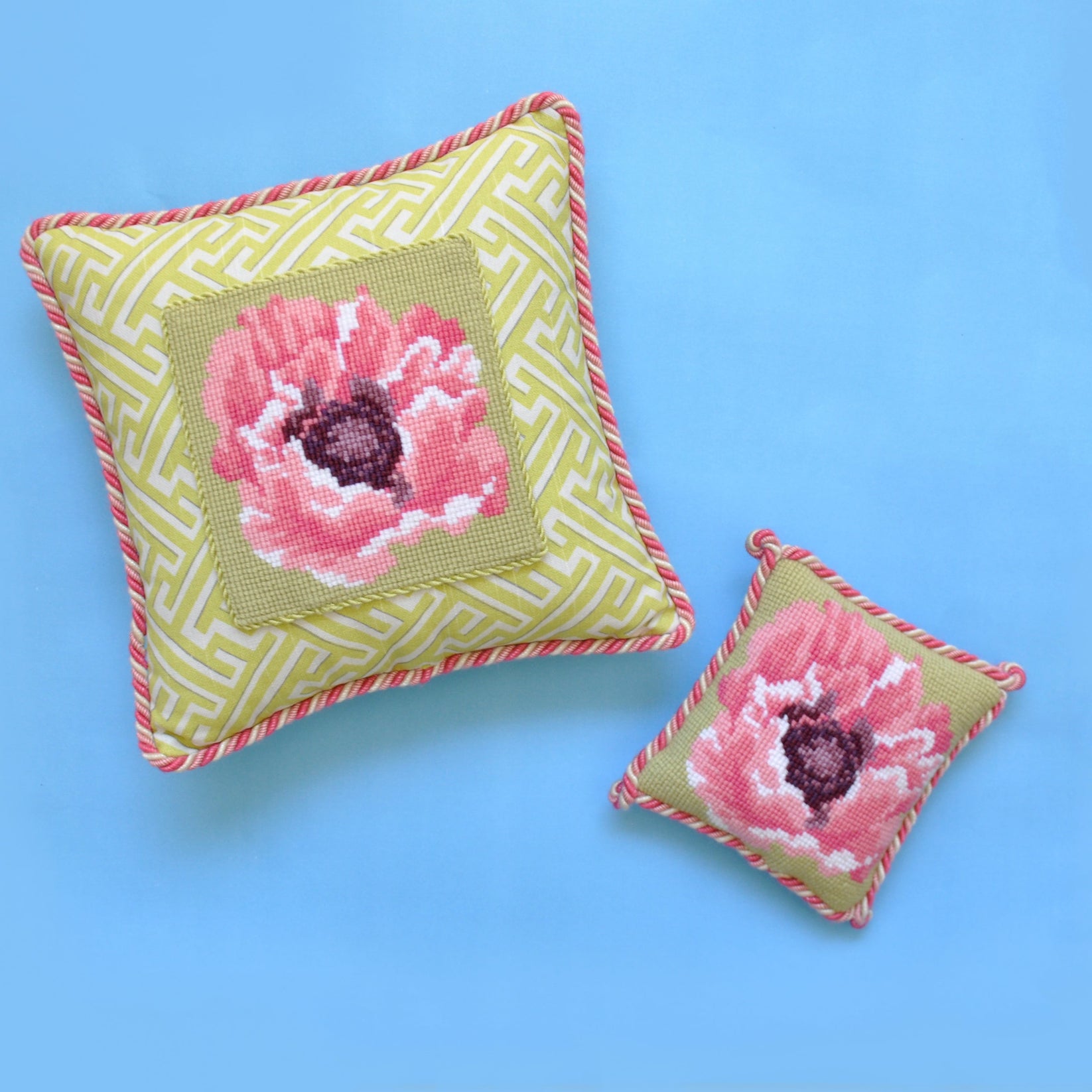 Poppy Mini Needlepoint Kit | Elizabeth Bradley Design