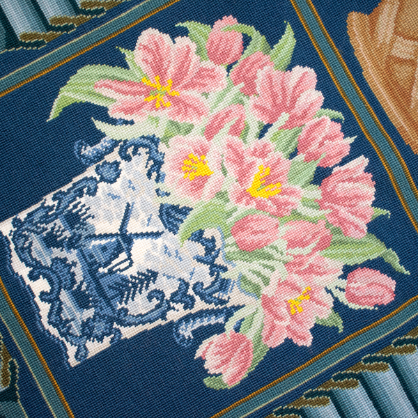 Dutch Tulips Needlepoint Kit | Elizabeth Bradley Design