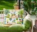 The Chelsea Courtyard Garden Needlepoint Kit | Elizabeth Bradley Design