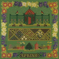 Spring Sampler Needlepoint Kit | Elizabeth Bradley Design